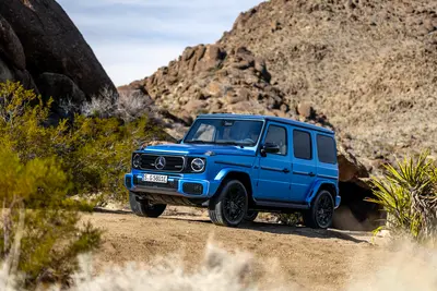 Not ruined, but evolved: The electric Mercedes-Benz G-Class