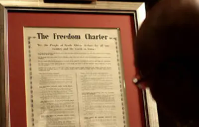 Freedom Charter rescued from auction in the UK