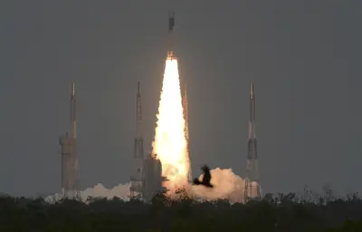 Proud India launches historic bid to put spacecraft on Moon